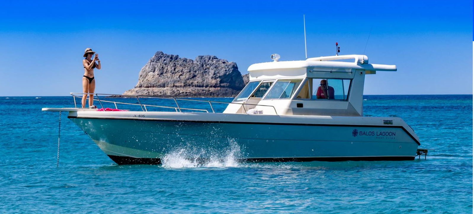 Balos private boat 2025 - Mystical Crete Tours